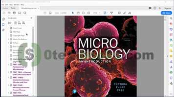 Microbiology: An Introduction 13th Edition PDF Textbook for 0$