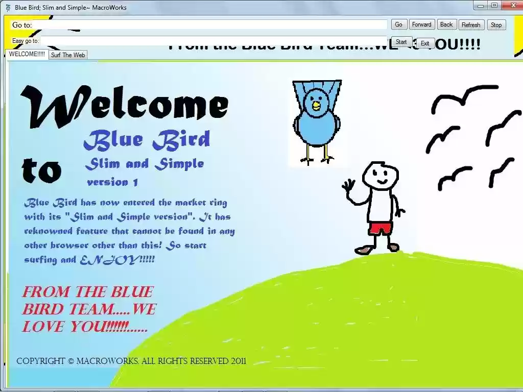 Blue Bird(Web Browser)