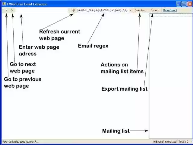 EMMR Free Email Extractor