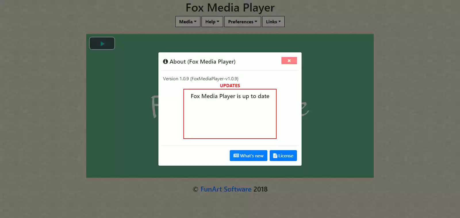 Fox Media Player