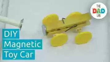 How To Make A Magnet Powered Vehicle | Simple Science Project