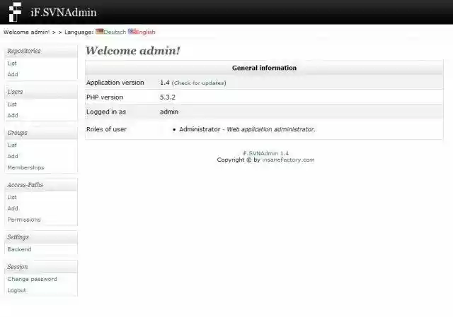 iF.SVNAdmin