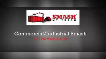 Industrial Trash Compaction Process