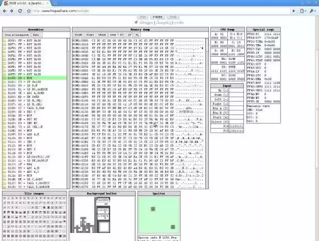 JSGB - a JavaScript GameBoy Emulator