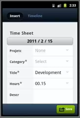 Mobile Egw Timesheet