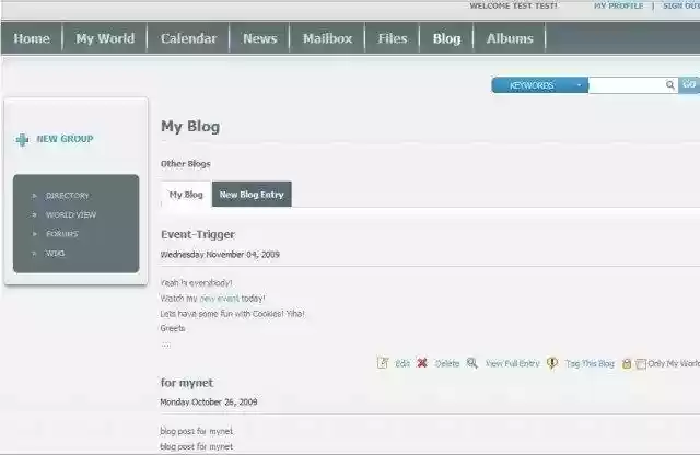 NetworX-Social Media, Community Building