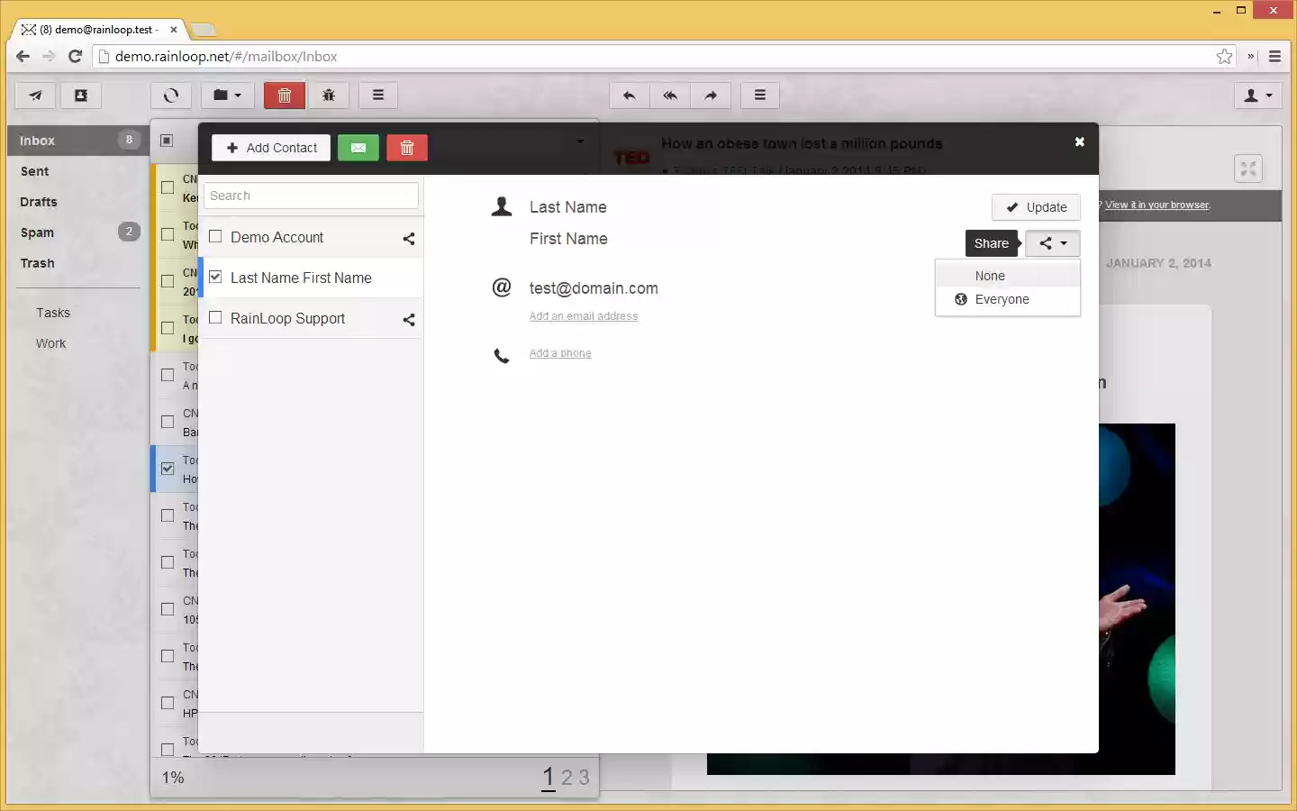 RainLoop Webmail (PHP)