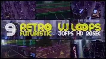 Retro Funk VJ Loops Pack
