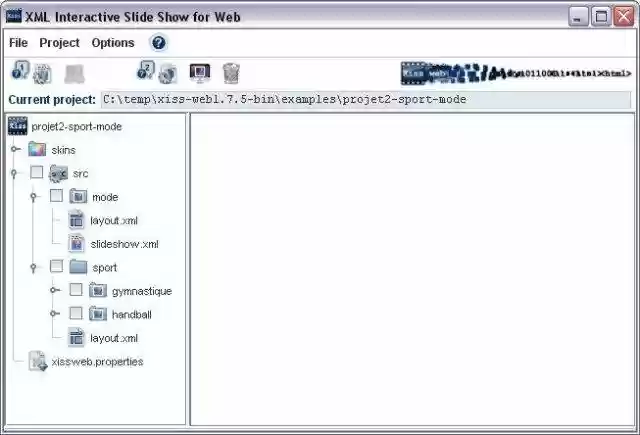 XML Interactive SlideShow
