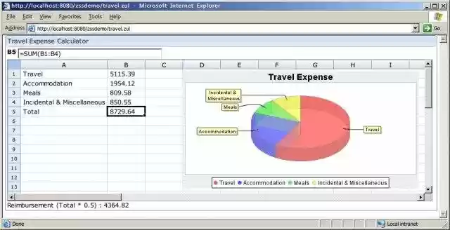 ZK Spreadsheet